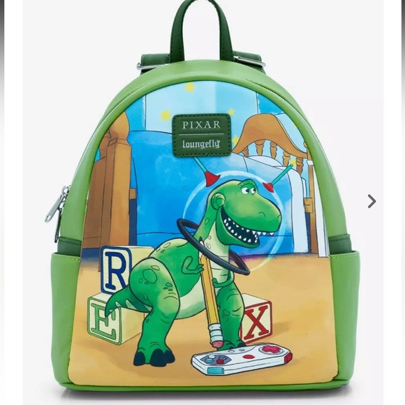 Loungefly | Bags | Loungefly Disney Pixar Toy Story Rex Little Arms ...